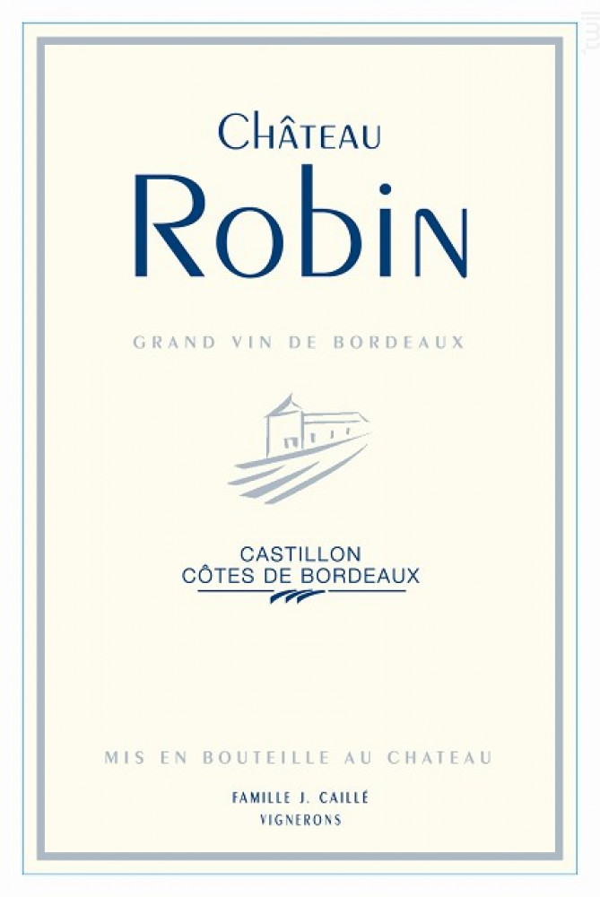 Buy Wine Magnum Château Robin Red - Castillon-côtes-de-bordeaux - Best ...