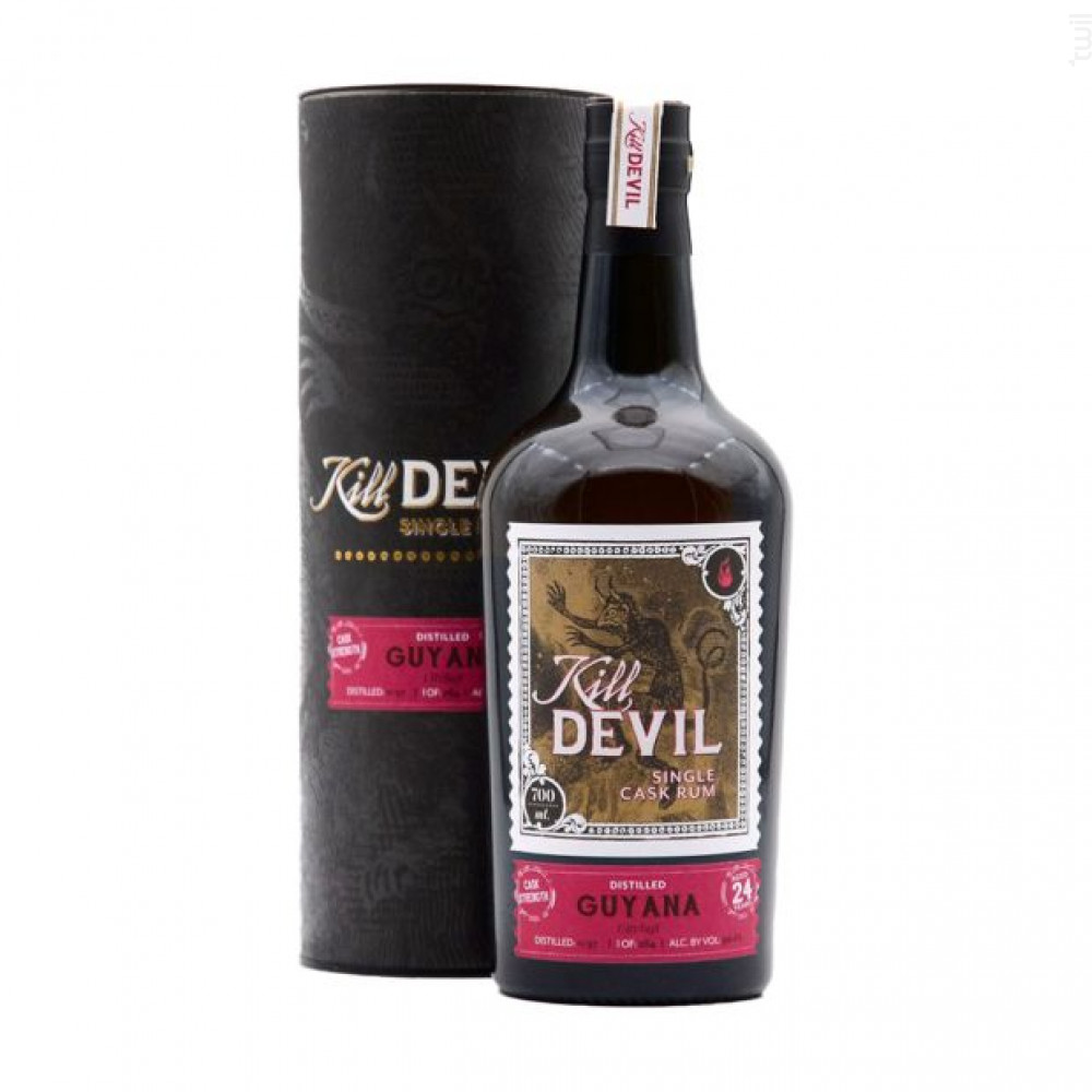 Buy Kill Devil Rhum Uitvlugt Guyana 24 Ans Single Cask - Rhum Rhum vieux