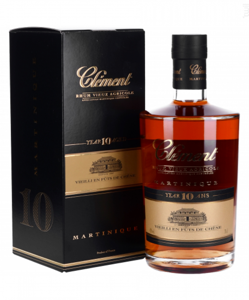 Buy Rhum Clément Très Vieux 10 Ans - Rhum Rhum vieux