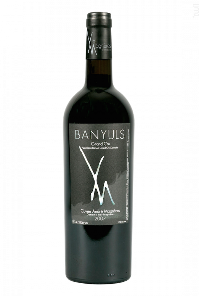 Domaine Vial Magnères Cuvée André Magnères Banyuls Grand Cru Red wine ...