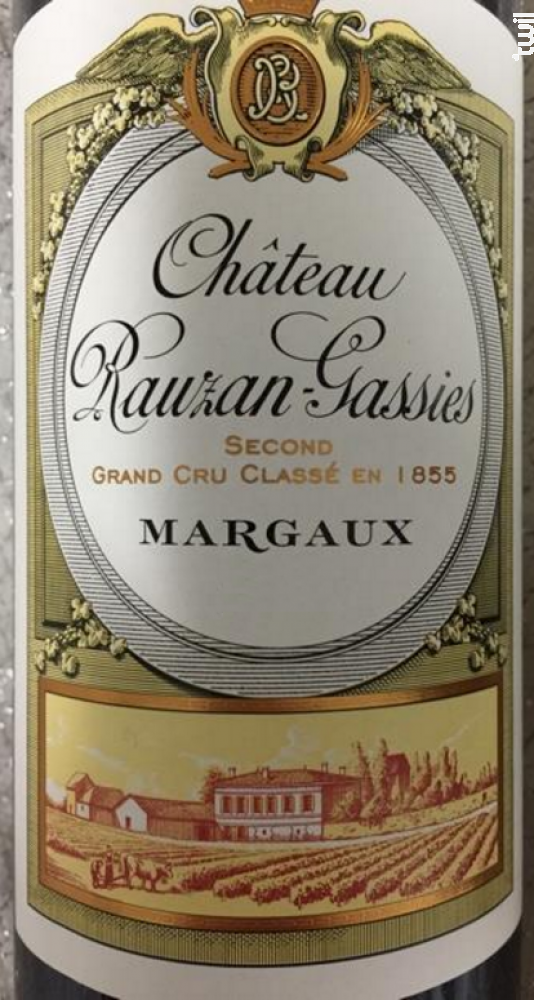 Château Rauzan-gassies Margaux Red wine Bordeaux