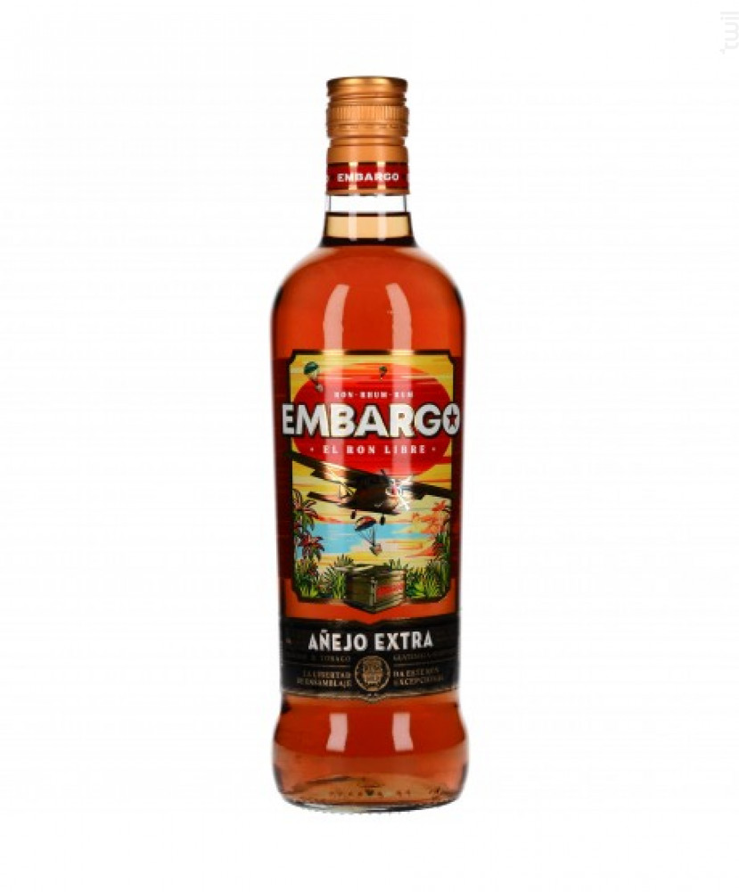 Buy Embargo Rhum Anejo Extra - Rhum Embargo - Rhum Rhum vieux