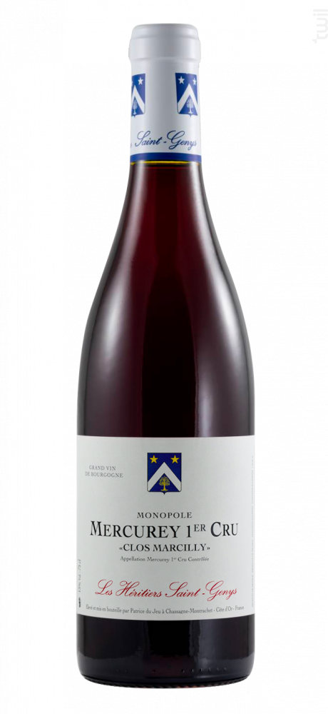 Buy Wine Mercurey 1er Cru 'clos Marcilly' Red - Les Héritiers Saint ...