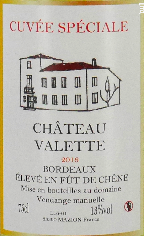 Buy Wine Manoir De La Valette Rosé Rose - Manoir De Valette - Bordeaux ...