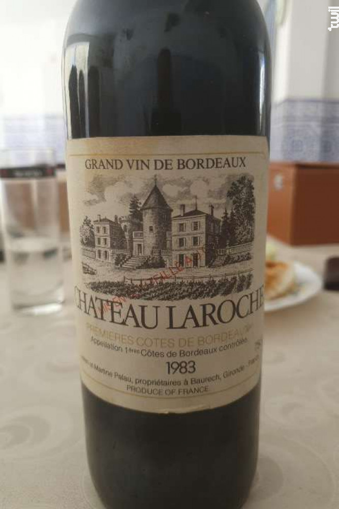 Buy Wine Château Laroche Red - Côtes-de-bourg - Directly from the winemaker