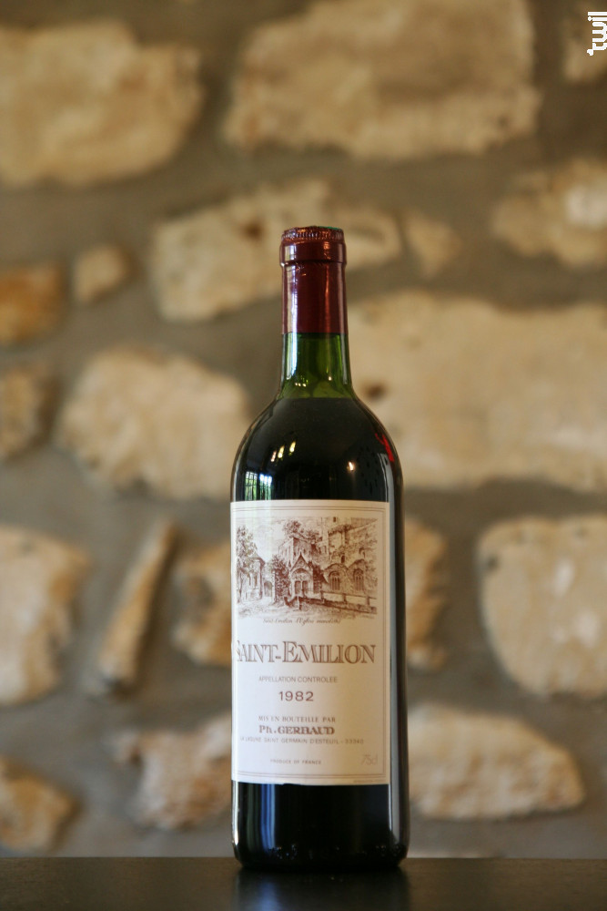 Buy Wine Vin Rouge, St Emilion, Philippe Gerbaud Red - Saint-Émilion ...