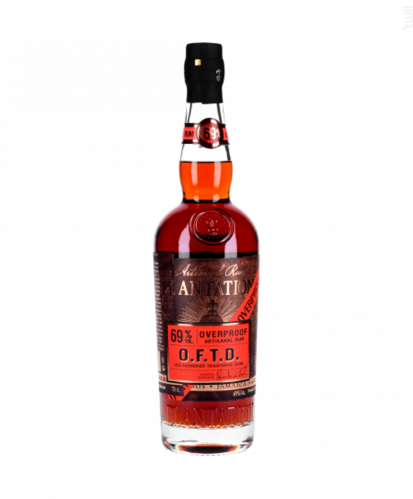 Buy Plantation Rhum Overproof Old Fashioned Traditional Dark - Rhum ...